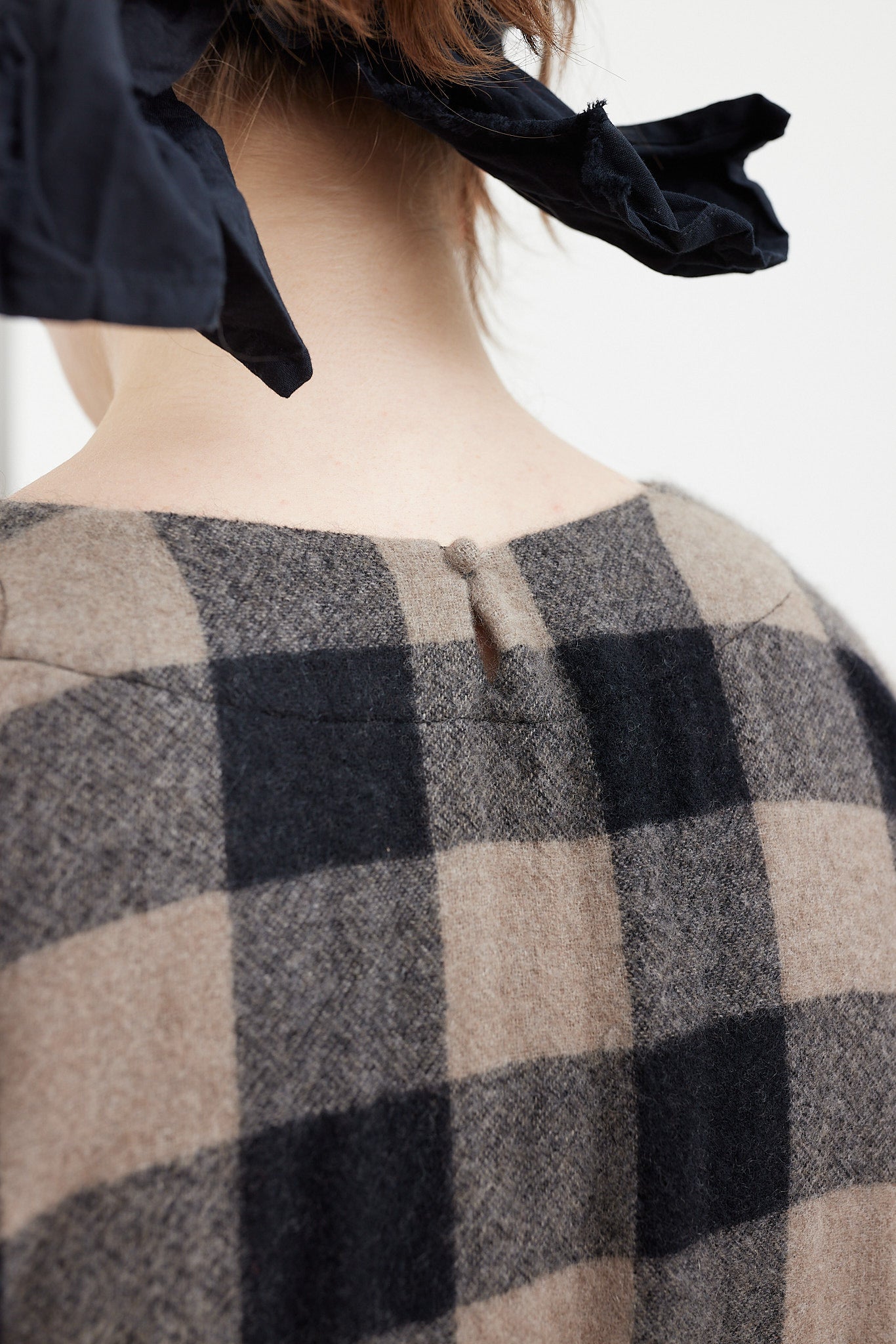 Daniela Gregis - Dress Luciana - Brown Black Check – Scarlet Jones