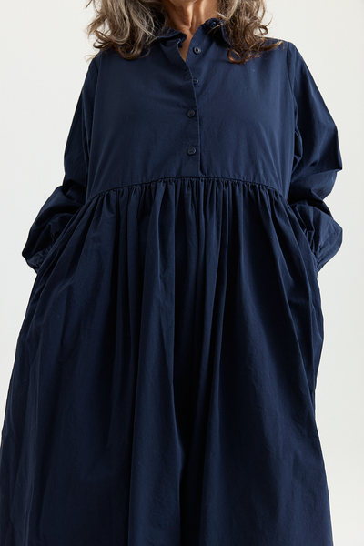 Casey Casey - Ethal Dress - Navy – Scarlet Jones